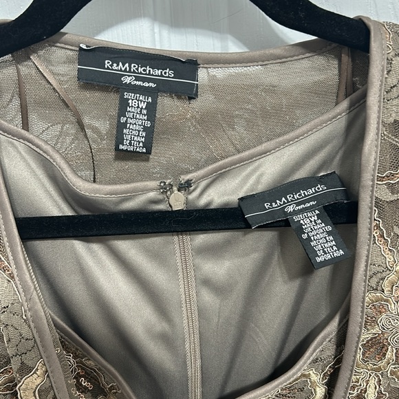 R & M Richards | Dresses | Nwt Rm Richards Mother Of The Bride 2piece ...